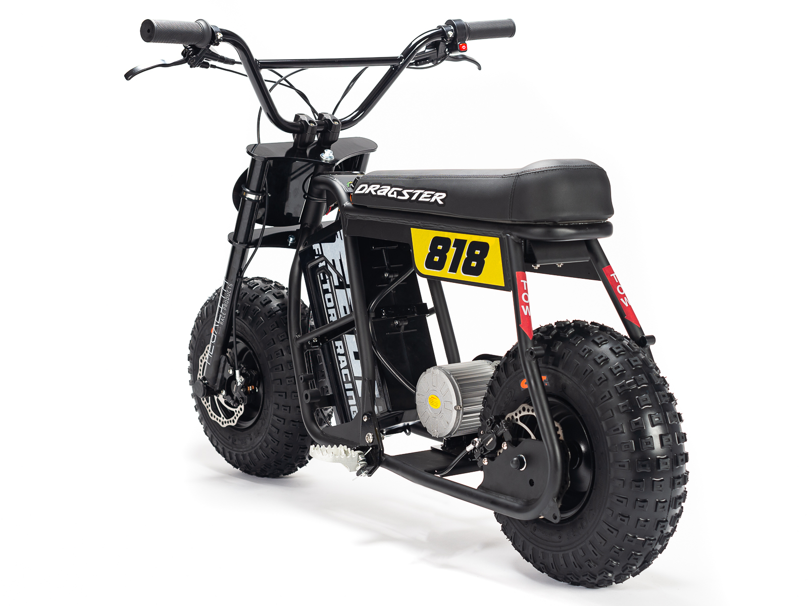 EBOX : Dragster BlackElectric Mini Bike